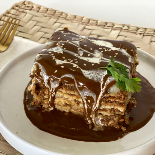 Pastel Azteca - La Soleta Arte en Cocina