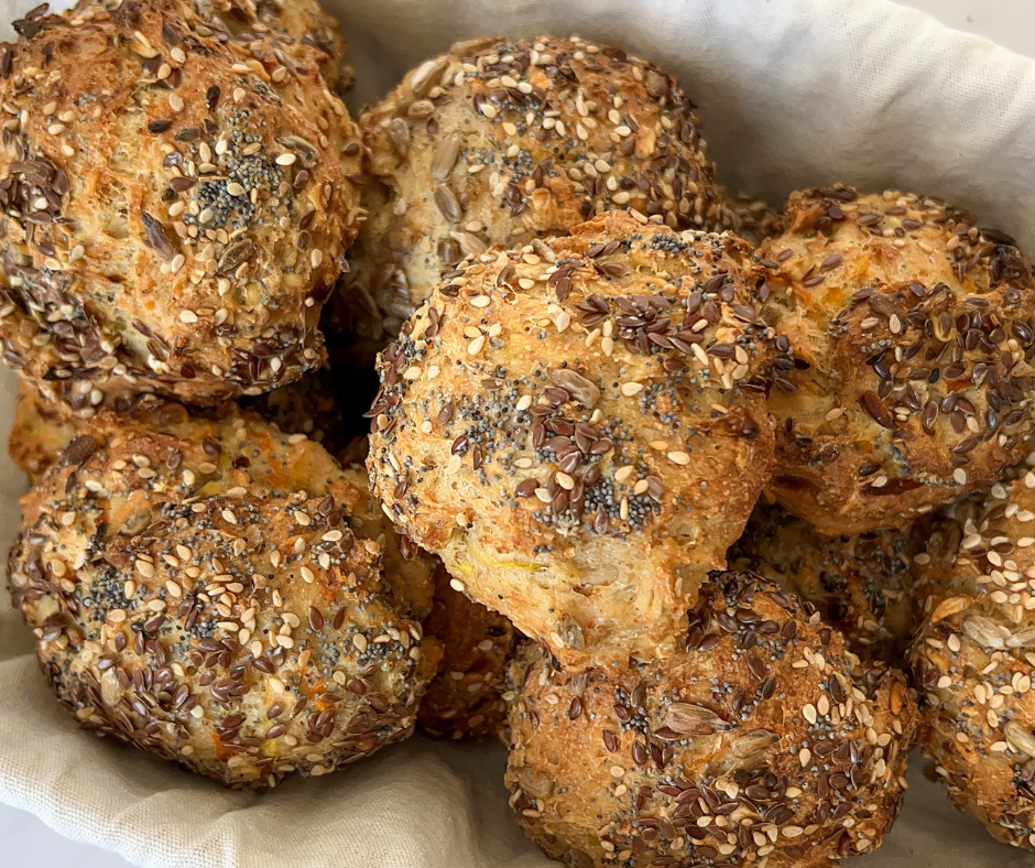 Bollos de pan sin amasar - La Soleta Arte en Cocina